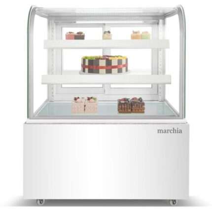 Marchia MB36 36" Curved Glass Refrigerated Bakery Display Case ...