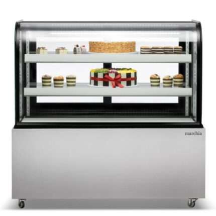 Marchia MB48 48" Curved Glass Refrigerated Bakery Display Case ...